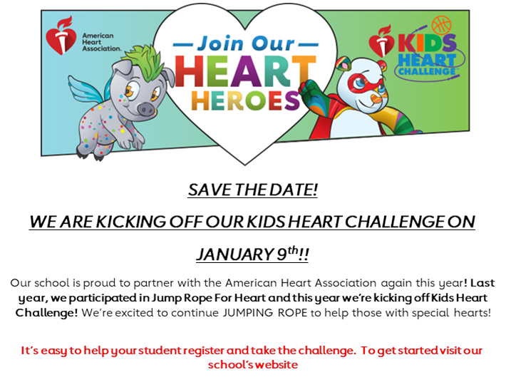 Kids Heart Challenge Kickoff! – Lindbergh Elementary School